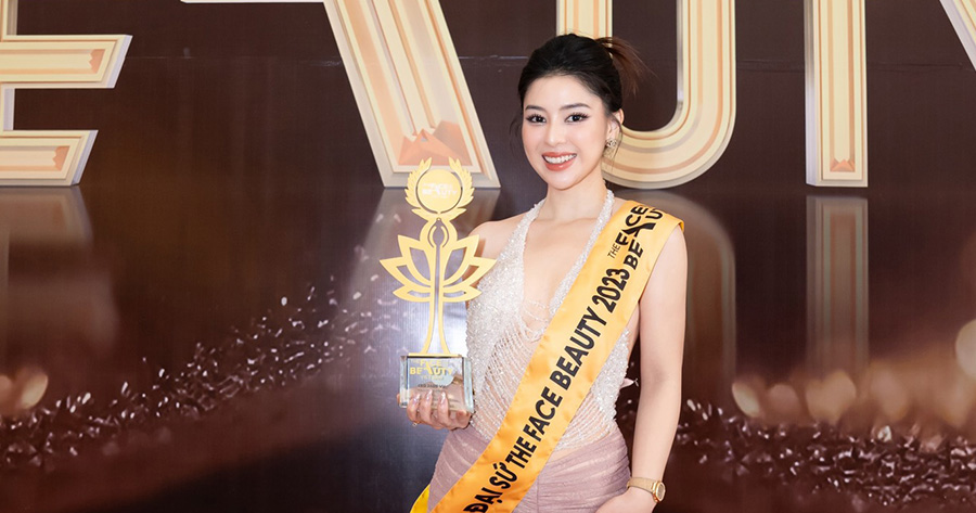 Jade Vũ tỏa sáng với vai trò Đại sứ làm đẹp quốc tế tại The Face Beauty ...